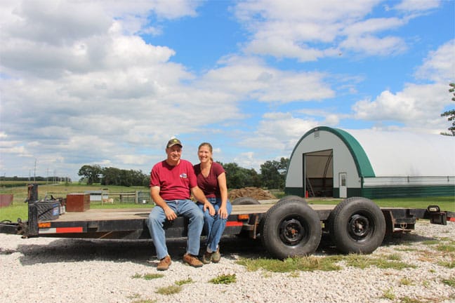 Rush Creek Farms: Jen and Andy Miller - The Land Connection